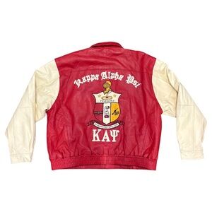 Leather 9000 | Jackets & Coats | Leather 900 Mens Kappa Alpha Psi ...
